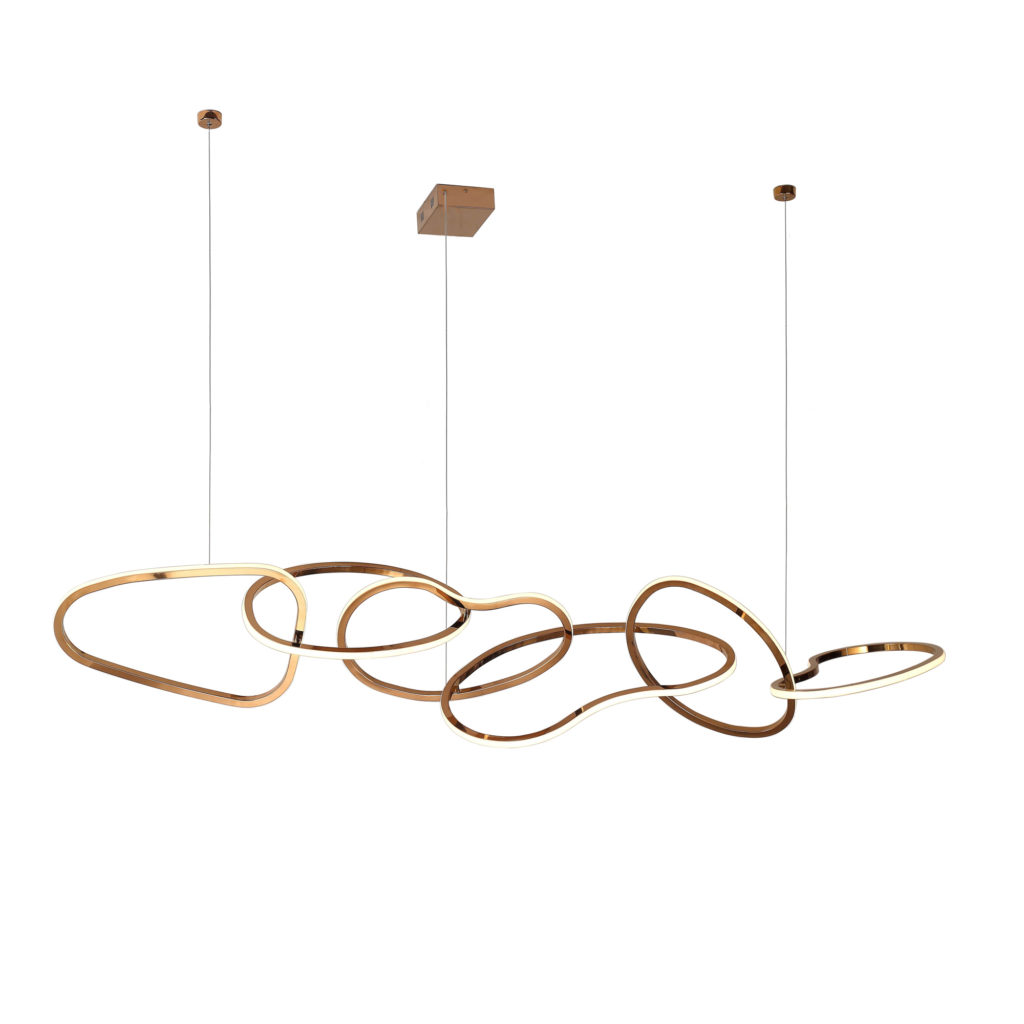 Maillon 6 Horizontal LED Pendant Light - ASTELE